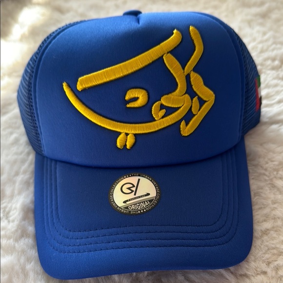 Accessories | Dubai Trucker Hat Blue | Poshmark